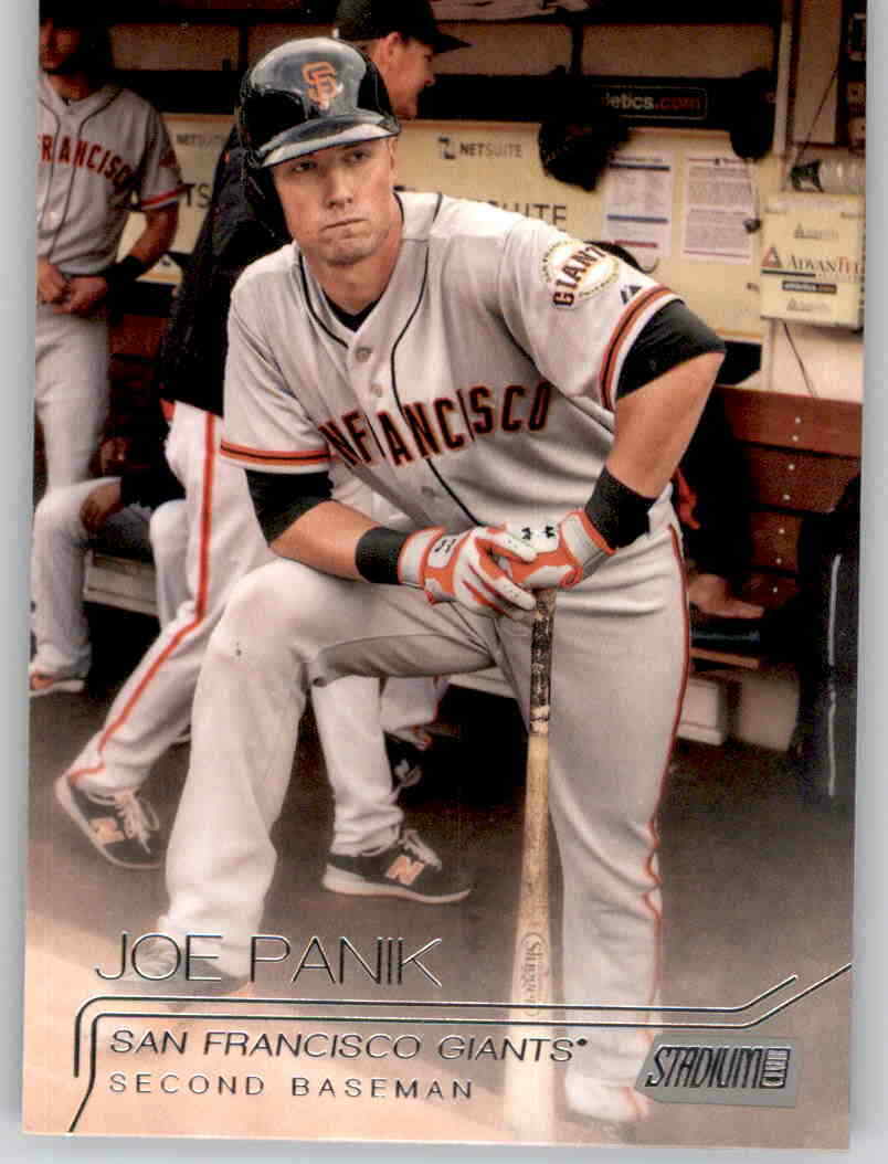 2015 Stadium Club Joe Panik Base Card MLB PWE Giants #191 | eBay