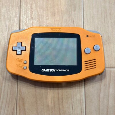 Nintendo Game Boy Advance Orange Handheld System 4902370505283| eBay