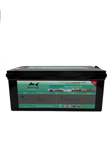 12.8v 200ah Lithium Leisure Battery 522 × 240 × 219 PR12-200-LiFe 5000 ...