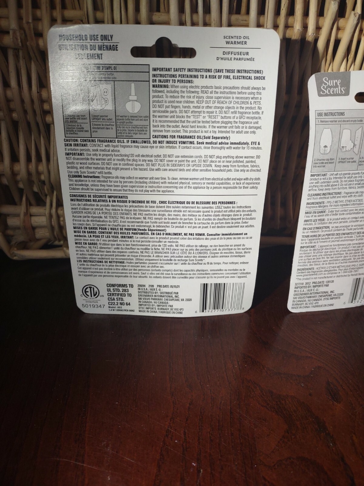 Sure Scents Diffuser Hawaiian Oil for sale online | eBay