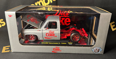 M2 Machines Walmart 1/24 Diet Coke CHASE 1976 GMC Sierra Grande 15 ...