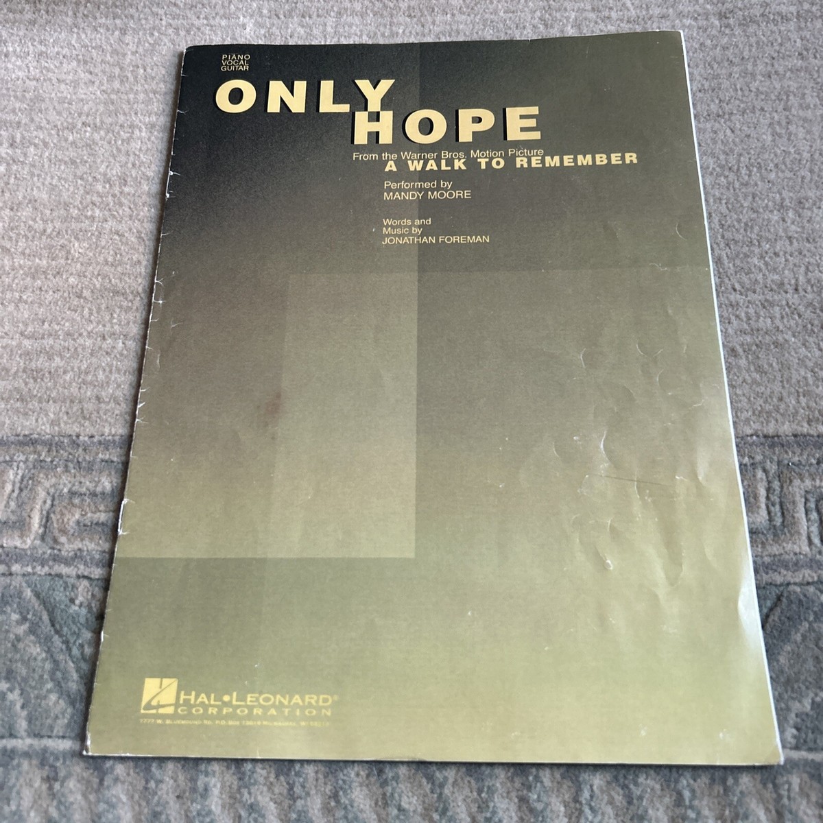 Only Hope Mandy Moore