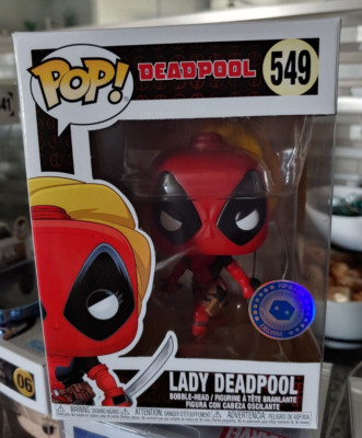 Funko POP! Marvel Vinyl Figure LADY DEADPOOL #549 Pop in a Box ...