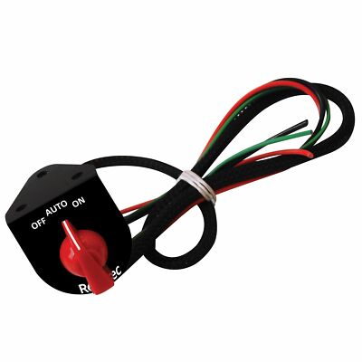 Revotec 3-Way Electronic Cooling Fan Override Switch With Wiring Loom ...