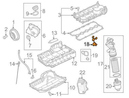 NEW VW JETTA MK6 OIL FILTER ADAPTER GASKET 07K115441 2.5 PETROL OEM | eBay
