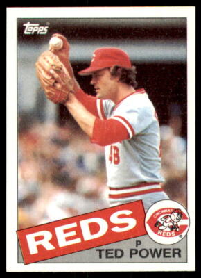 1985 TOPPS BASEBALL CINCINNATI REDS #342 TED POWER | eBay