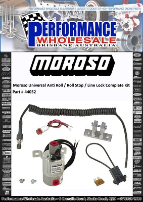 Moroso Enhanced Universal Anti Roll / Roll Stop / Line Lock Complete ...