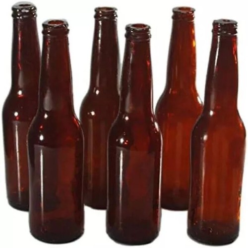 6 PCS Props Breakaway Standard Beer or Soda Bottle Prop Fake Glass Beer ...