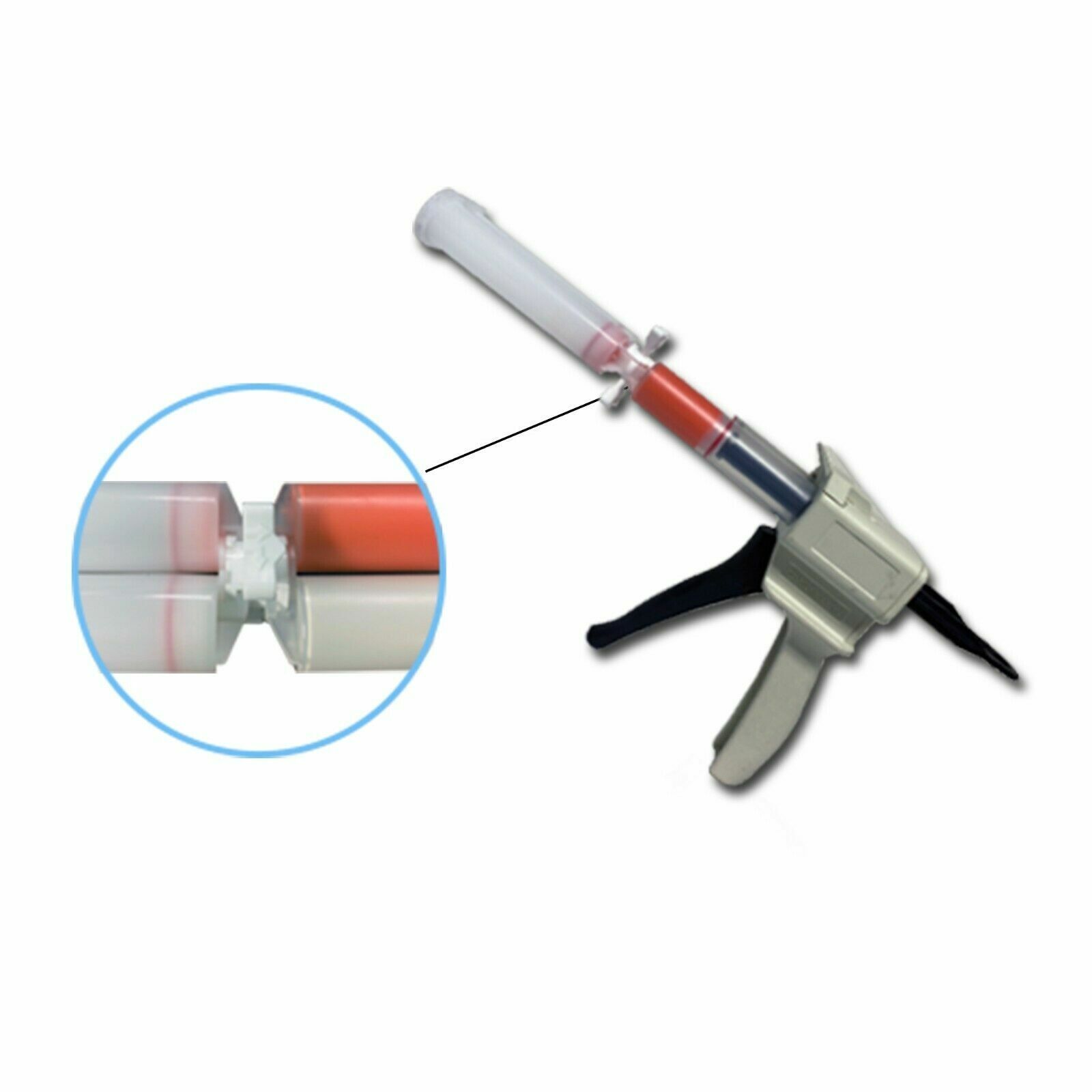Dental Impression Cartridge Connectors-Transfer leftover material for ...
