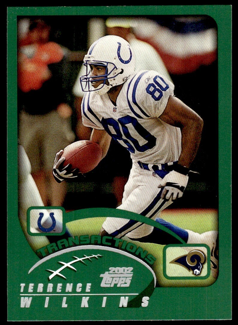 2002 Topps Terrence Wilkins #113 | eBay