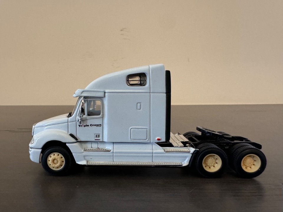 1/64 DCP/ First Gear White Freightliner Century- Triple Crown | eBay