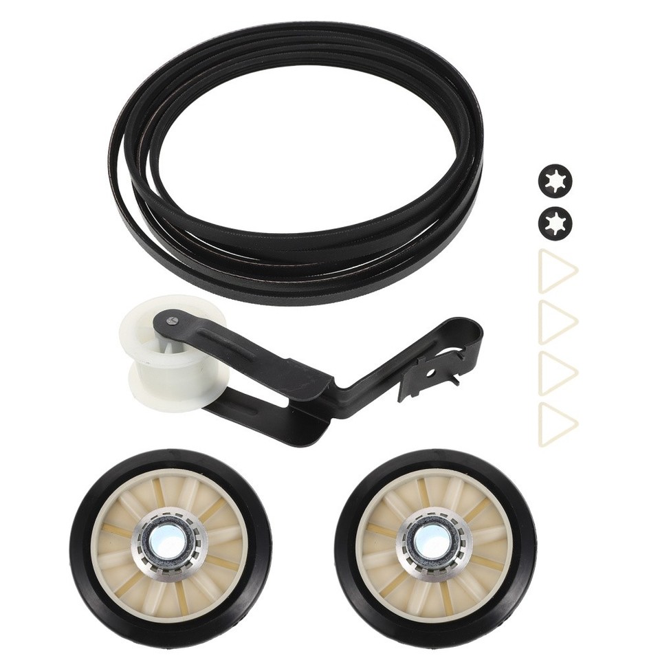 Dryer Accessories Set Parts Universal Fit Drum Roller Kit Drive Belt ...
