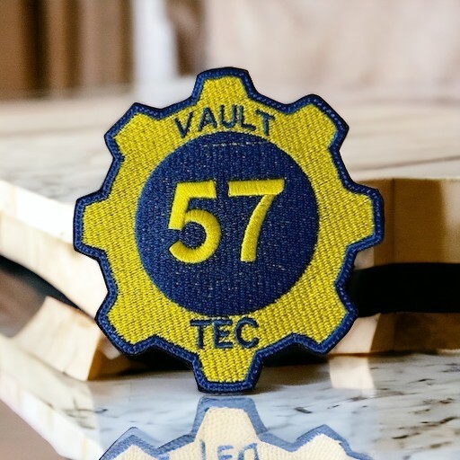 Vault Tec Embroidery Patch 4" X 4" You Pick Level | eBay