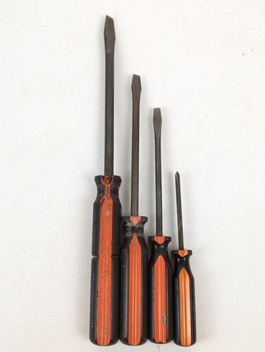 Vintage ROSCO Screwdrivers - Two-Fister - Slotted Flat and Phillips USA ...