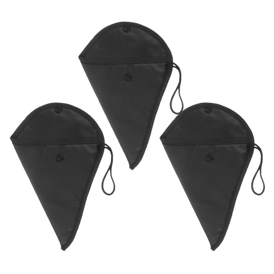 3 Pcs Small Ocarina Triangle Bag Reusable Storage Bags Non Woven ...