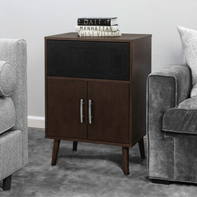 Bluetooth Table Victrola Dune Side Table with Wireless Bluetooth ...