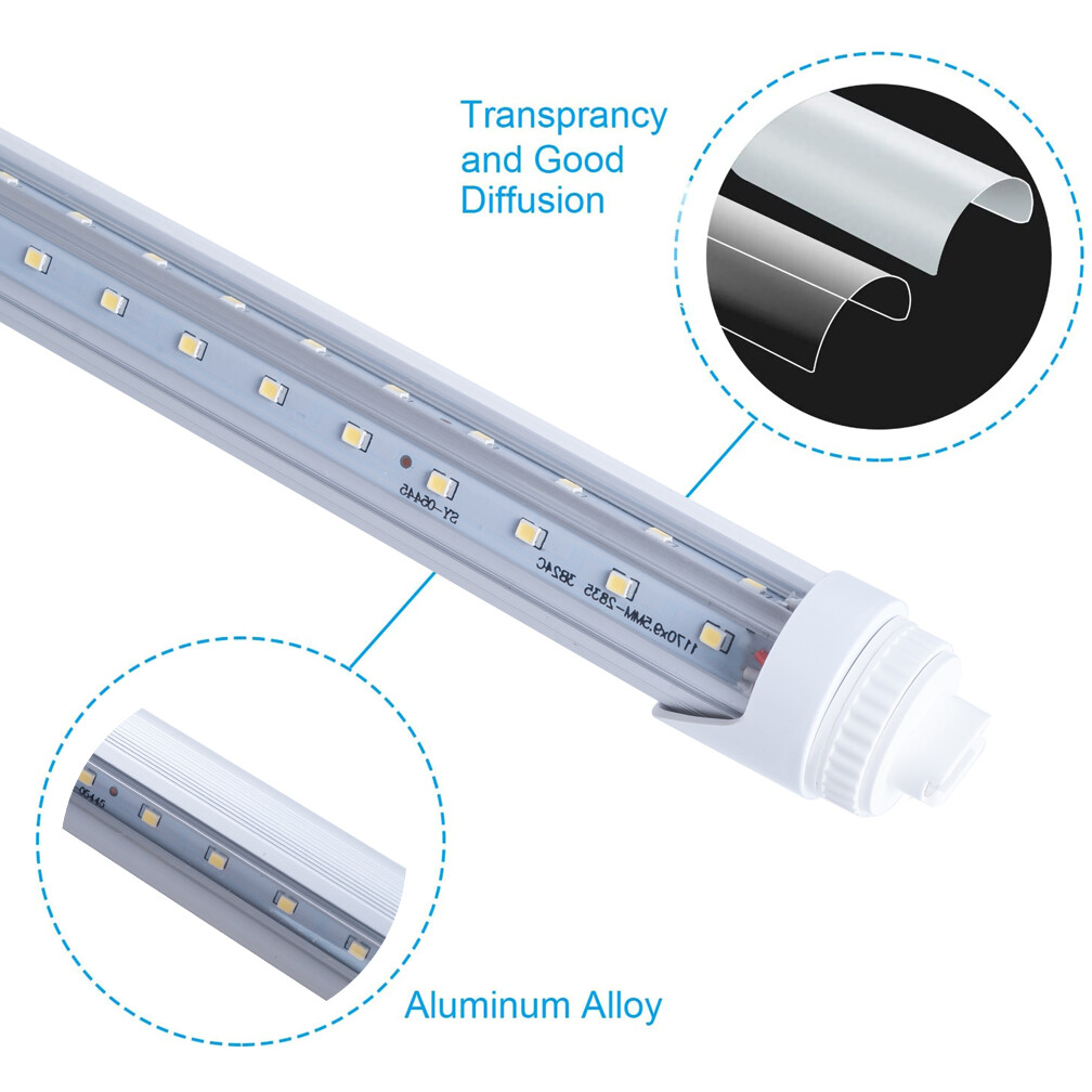 T8 T10 T12 R17D/HO 4Ft 24W LED Bulb Daylight Equivalent F48T12/CW/HO ...
