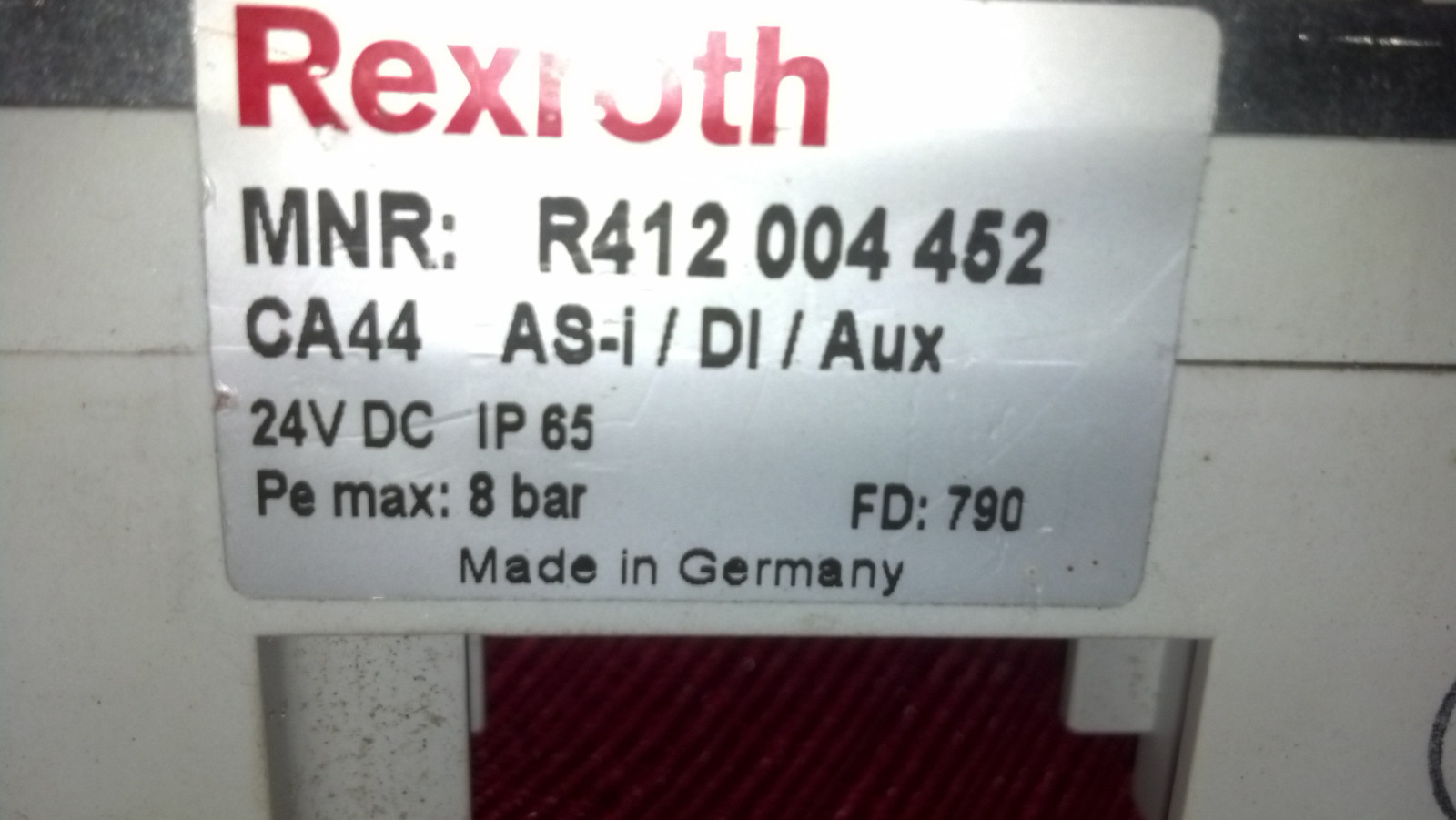 Bosch Rexroth R412 004 452 | eBay
