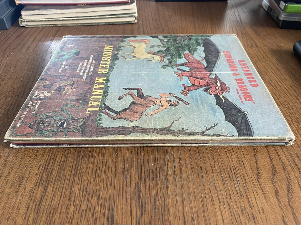 Advanced Dungeons & Dragons Monster Manual 1st Edition HC 1977 | eBay