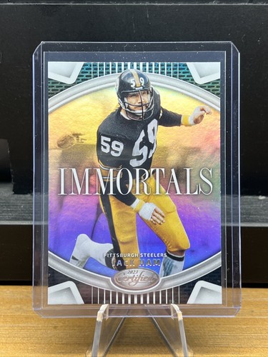 2023 PANINI CERTIFIED JACK HAM IMMORTALS FOOTBALL CARD PITTSBURGH ...