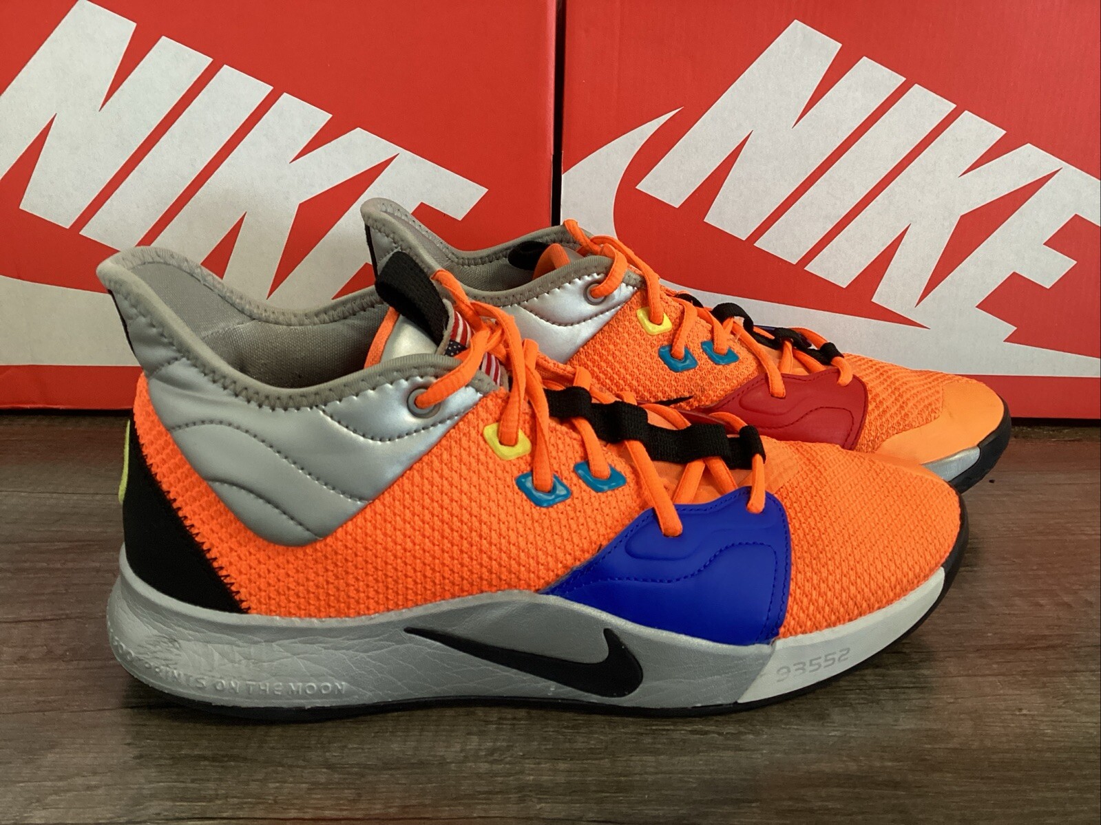 Men’s US 11 Nike NASA x PG 3 Armstrong Building 703 CI2666-800 | eBay