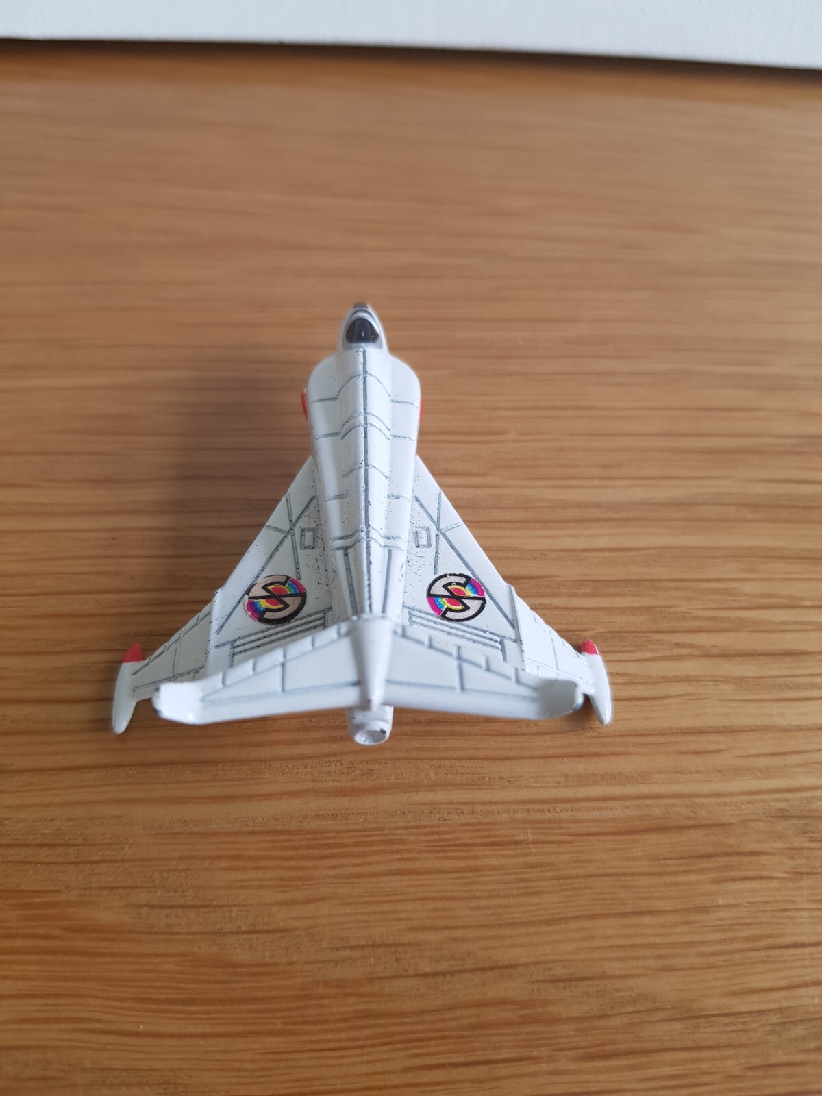1993 CAPTAIN SCARLET ANGEL INTERCEPTOR DIE-CAST PLANE ITC ENTERTAINMENT ...
