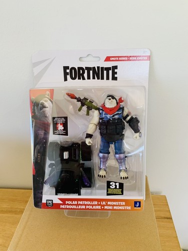 Fortnite Polar Patroller & Lil’ Monster Emote Series Jazwares SEALED ...