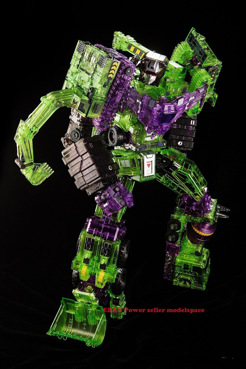ToyWorld TW-C07C Transformation Toy Devastator Transparent Ver Action ...