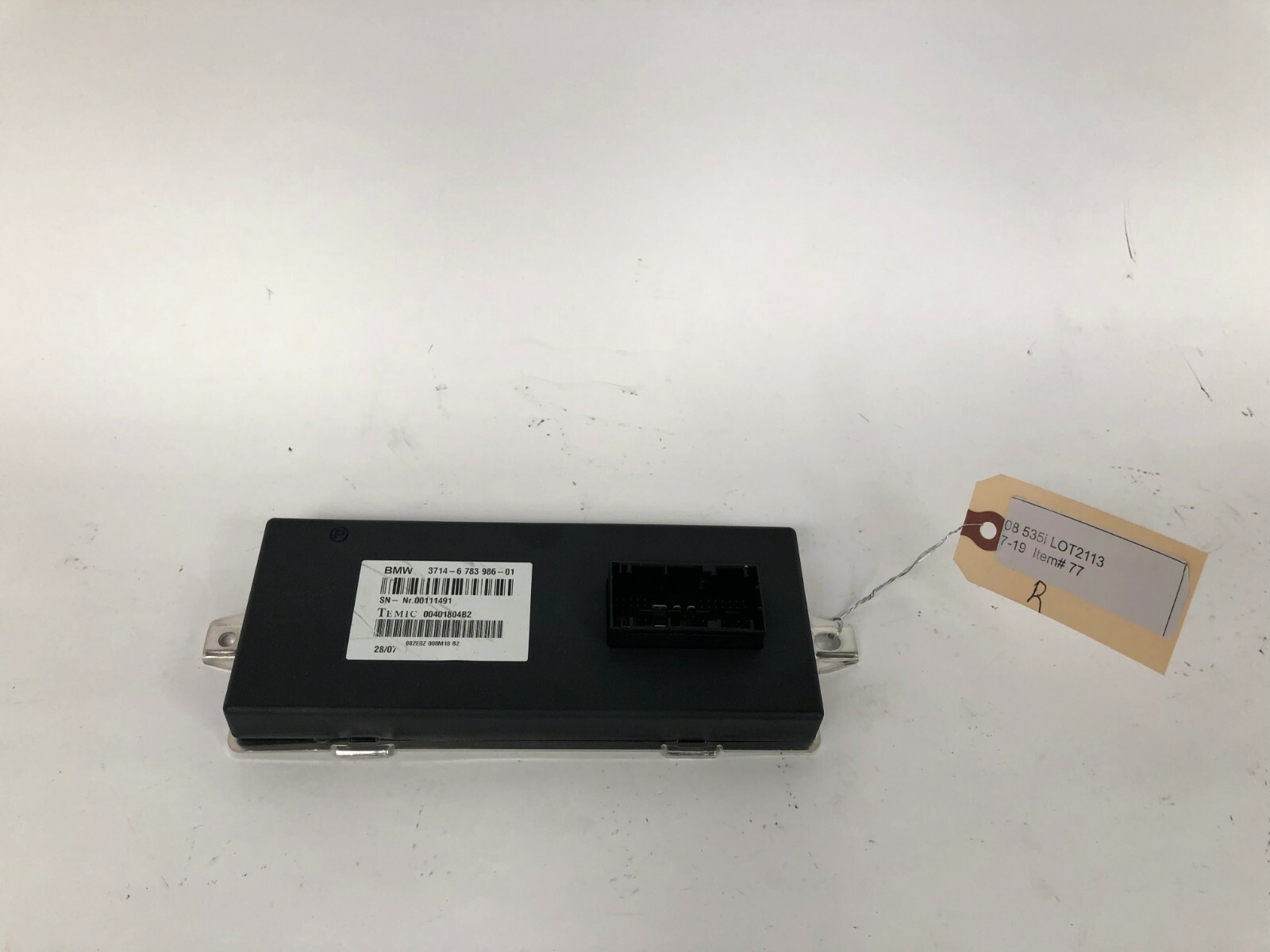 BMW 5 6 SERIES DYNAMIC DRIVE STEERING CONTROL MODULE OEM 535i 650i ...