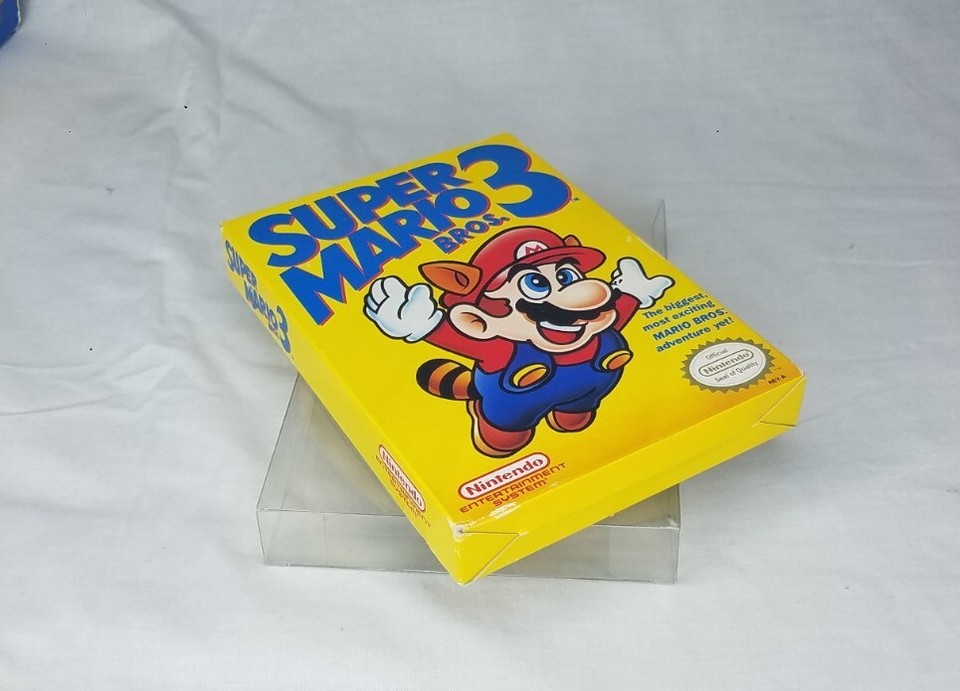 NES Nintendo Challenge Set Box Console Mario Bros 3 Complete CIB w Game ...