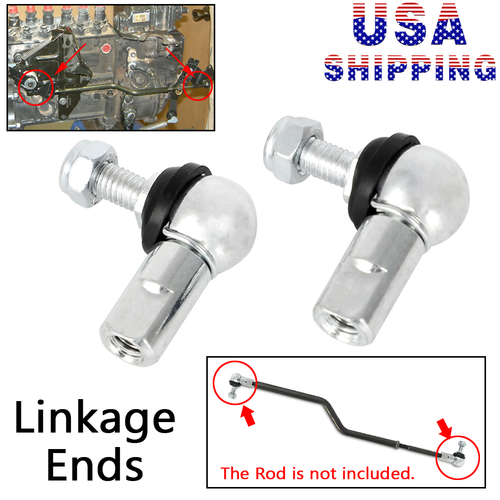 US For Dodge Cummins 1994-98 P7100 Pump Rams Throttle Rod Linkage Ends ...