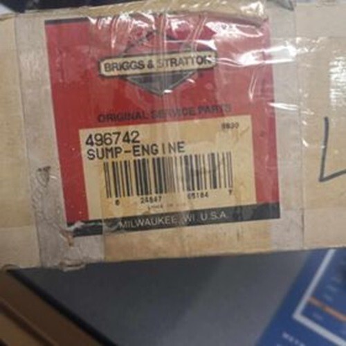 Briggs & Stratton Engine Sump Cover 496742 - OEM Packaging | eBay