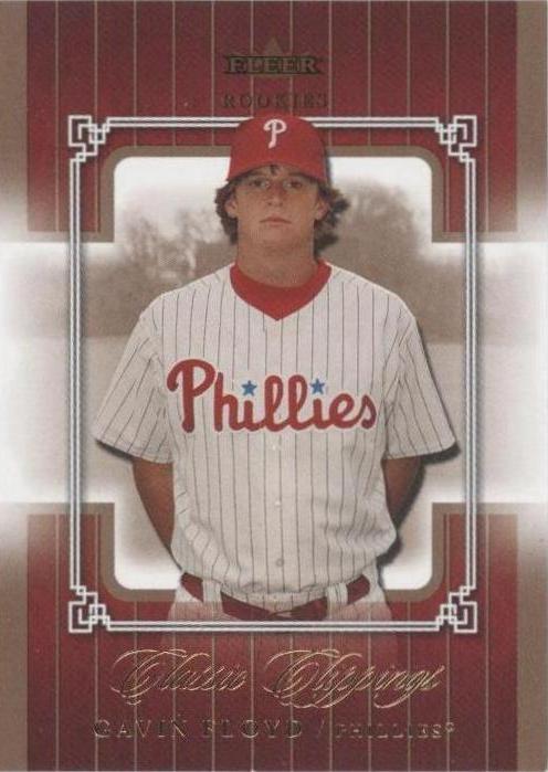 2005 Fleer Classic Clippings - Gavin Floyd #110 First Edition /150 for ...