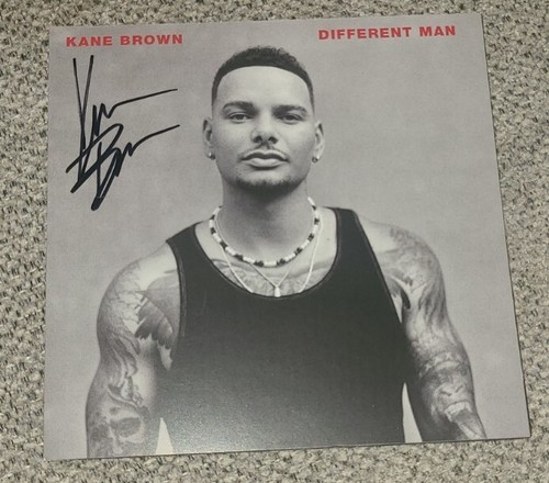 KANE BROWN SIGNED DIFFERENT MAN CD COUNTRY MUSIC AUTOGRAPHED W/COA ...