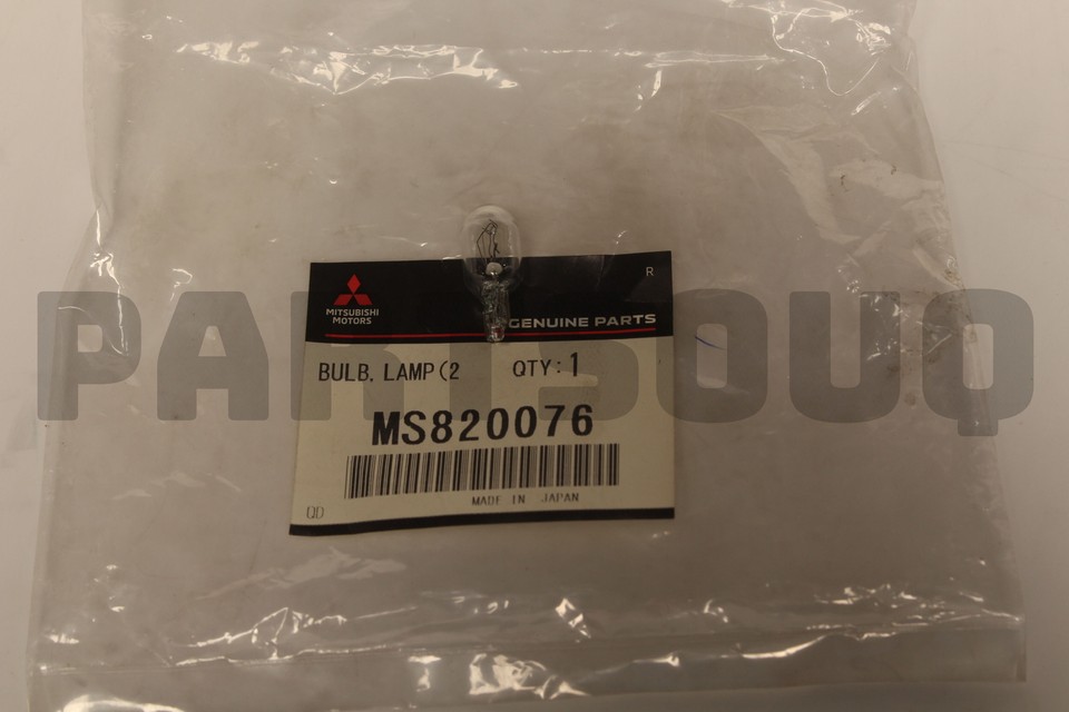 MS820076 Genuine Mitsubishi BULB,LAMP(24V) | eBay