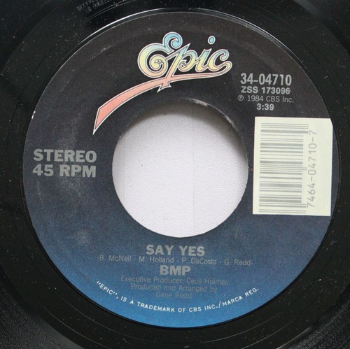 Rock Nm! 45 Bmp - Say Yes / Let Me Show You On Epic | eBay