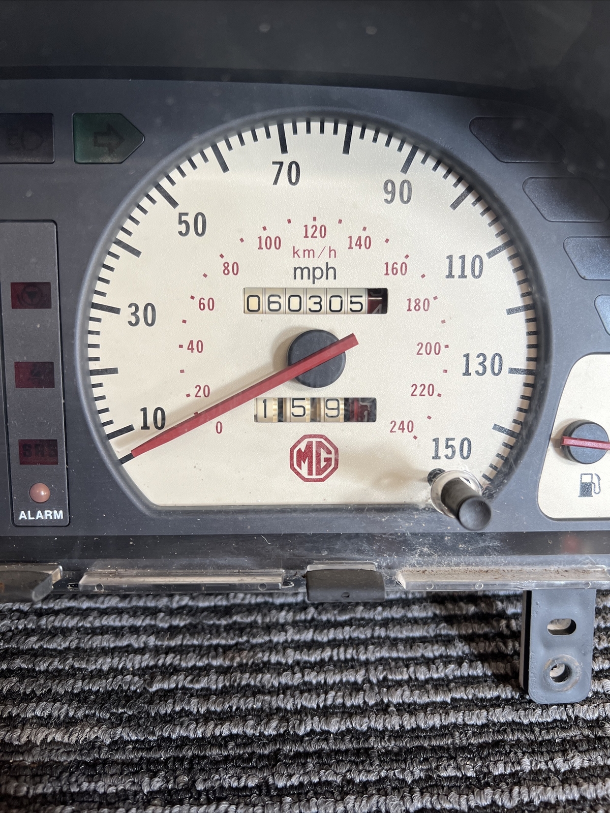 Mgf mk1 Instrument cluster speedo Cable Driven 60k #TAV | eBay UK