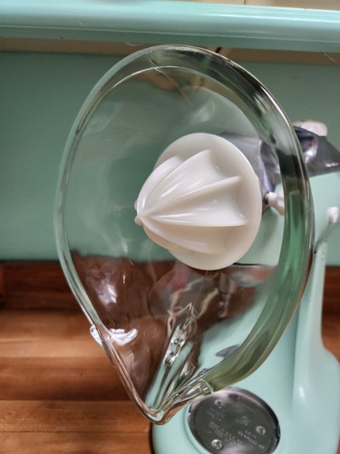 Vintage KitchenAid Hobart Fruit Juicer "JE" Glass Bowl Attachment- NEW ...