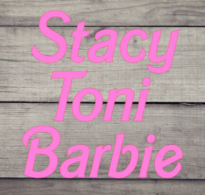 Barbie Name - Your name in the Barbie Font - Yeti, Stanley, Laptops ...