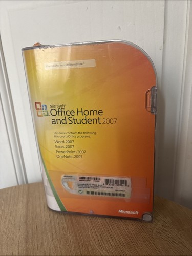 Microsoft Office 2007 Home and Student w/ Product Key - Excel, Word | eBay