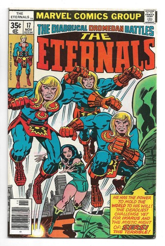 The Eternals #17 Marvel Comics 1977 Jack Kirby art / 2nd App. of ...