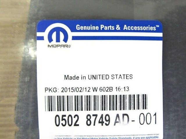 Genuine Mopar Under Hood Appearance Panel Left 5028749AD for sale ...