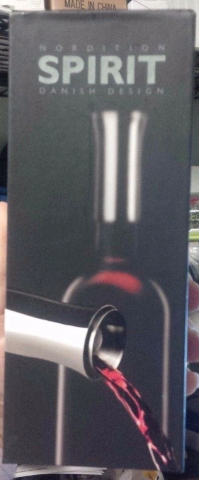 Nordition Spirit Danish Design WINE PERFECTOR 5 IN ONE Pourer Stopper ...