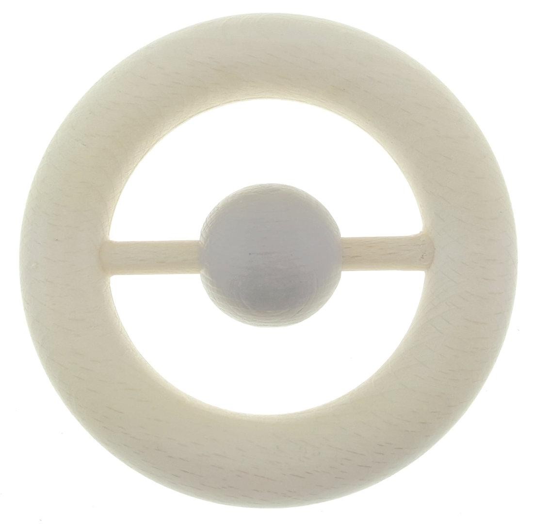 Baby Toy Round Rattle with Ball 85x30x85mm New Motor Skills Rattle | eBay