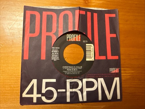 Run-DMC/Sweet Tee ‎– Christmas In Hollis/Let The Jingle ‘88 Profile 45 ...