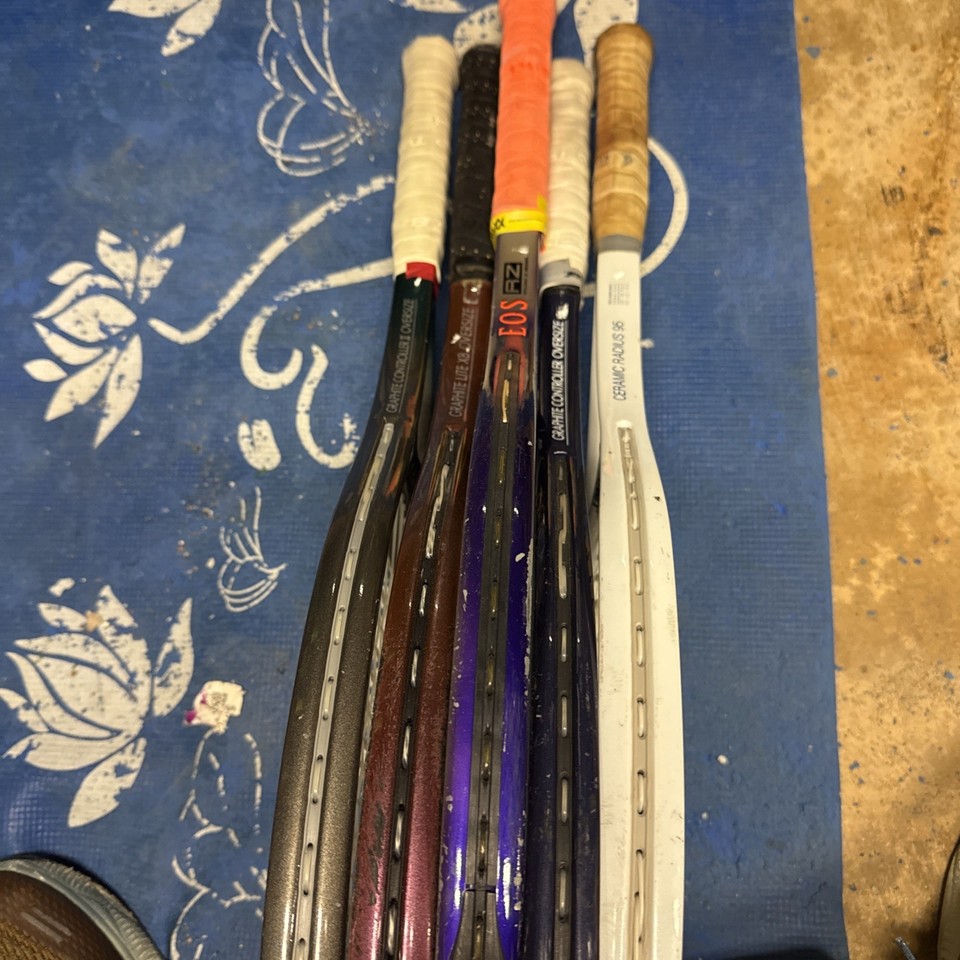 Tennis Racquets Lot (5) Prince Yamaha Pro Kennex Racket Rackets ...