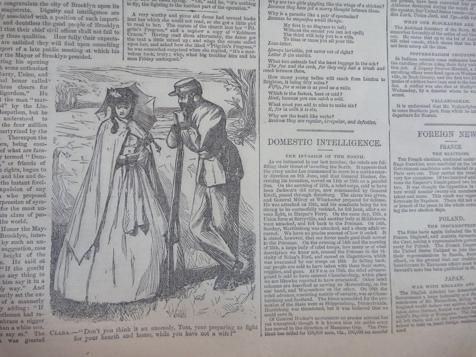 1863 Harper's Weekly June 27, Civil War, Siege of Vicksburg, Rebel ...
