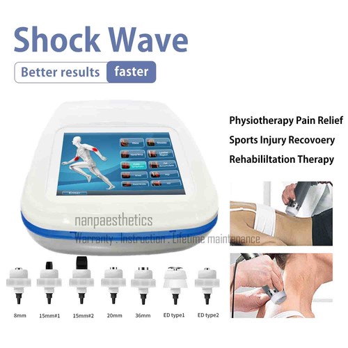 Extracorporeal ESWT ED Shockwave Therapy Machine FOR Pain Relief Body ...