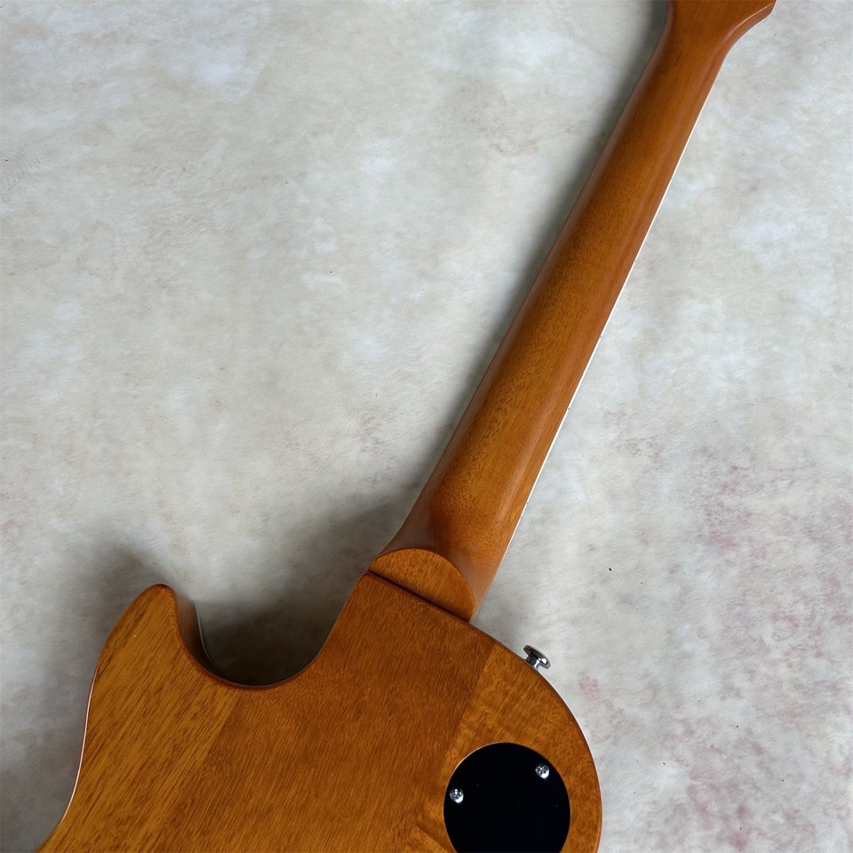 US Warehouse Brand New LP Matte Black Electric Guitar ABR-1 Bridge P90 Pickups | eBay