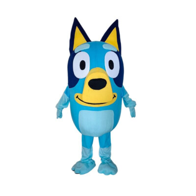 Bluey Dog Mascot Costume Halloween Birthday Party Adult Fancy Cosplay ...